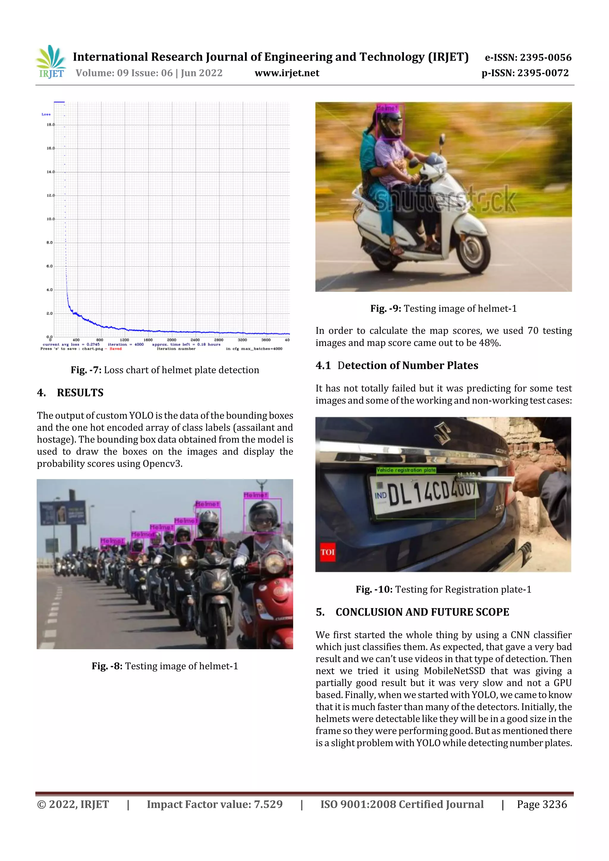 Helmet Detection Based on Convolutional Neural Networks | PDF