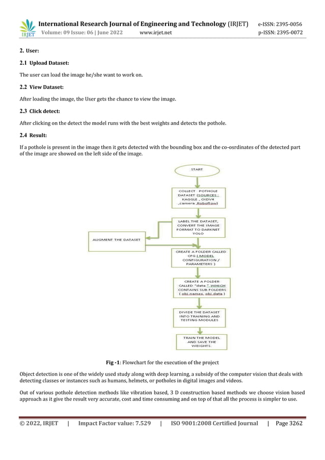 Road Pothole Detection Using Yolov4 Darknet Pdf Artificial Intelligence Technology And Computing