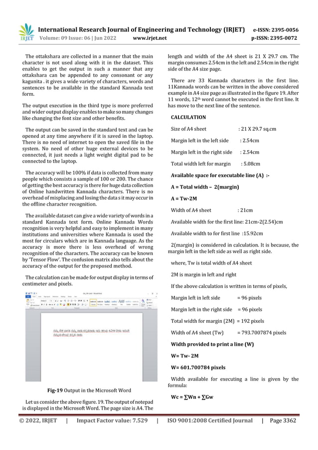ONLINE KANNADA HANDWRITTEN WORDS RECOGNITION USING DEEP LEARNING | PDF | Computing | Technology ...