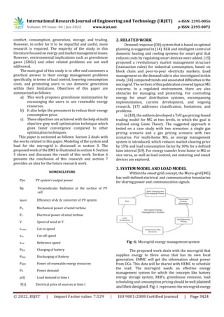 Energy Management System in Smart Microgrid Using Multi Objective Grey Wolf Optimization ...