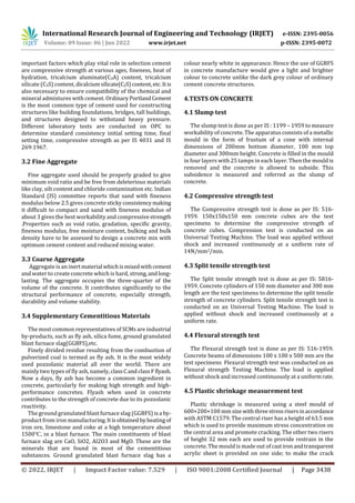 Shrinkage Characterization of Cement Concrete with Various ...