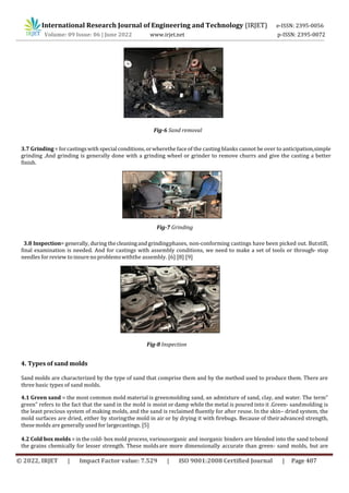 Introduction of Sand Casting Process- An Overview | PDF