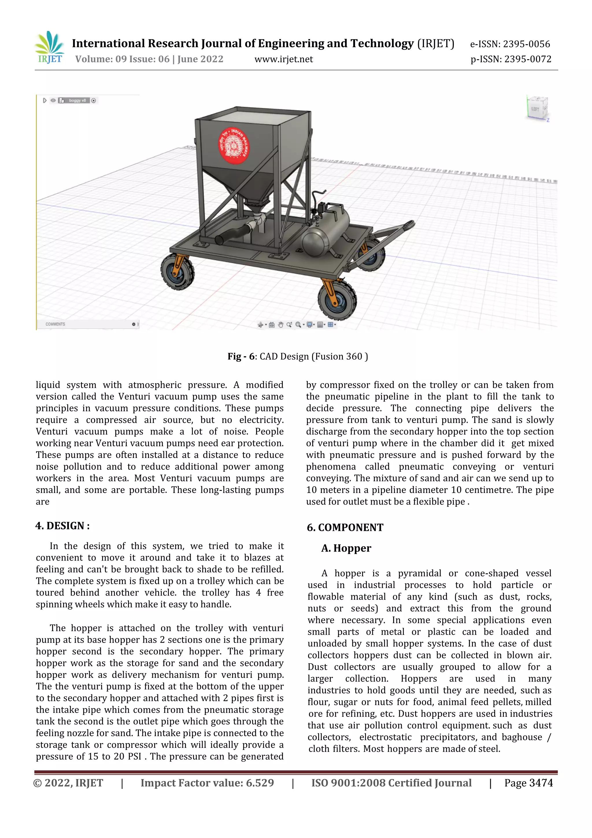 Sand Filling Pneumatic Machine | PDF