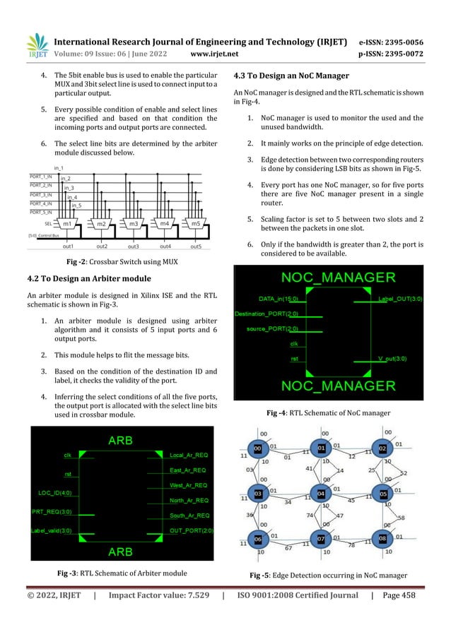 Design and Performance Analysis of 8 x 8 Network on Chip Router | PDF