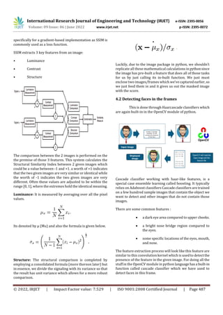 SMART SURVEILLANCE SYSTEM USING LBPH ALGORITHM | PDF | Cameras and Camcorders | Consumer Electronics
