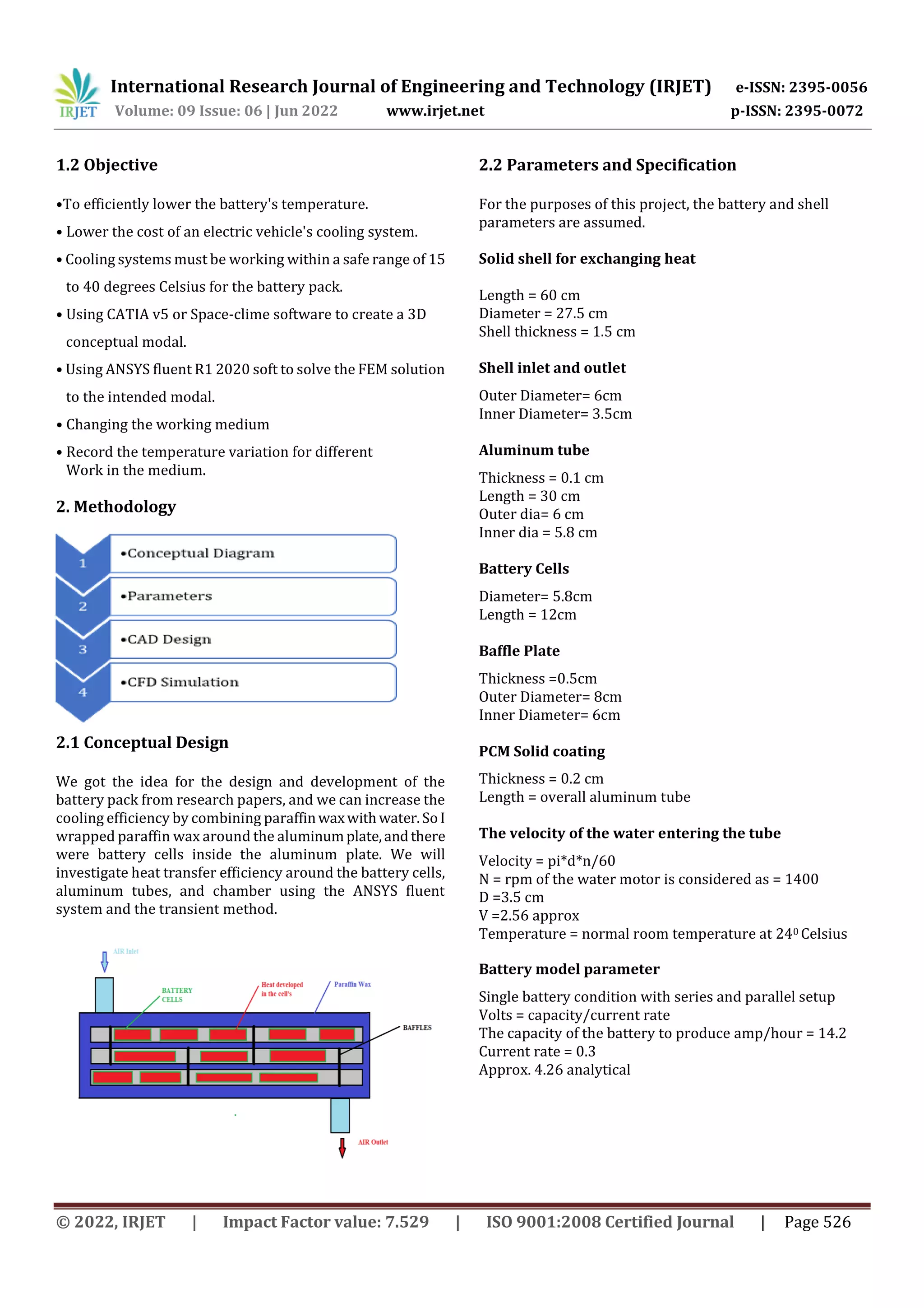 Design, Optimization, and Analysis of Electric vehicle Battery Pack | PDF