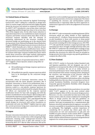 EFFECT OF SOIL STRUCTURE INTERACTION ON DYNAMIC BEHAVIOUR OF STRUCTURES- A REVIEW | PDF