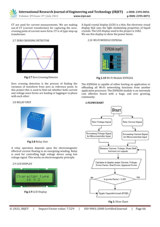 POWER FACTOR MONITORING AND CONTROLLING FOR INDUSTRIAL LOAD USING IOT | PDF