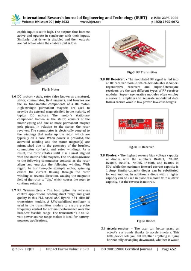 Vehicle Controlled by Hand Gesture Using Raspberry pi | PDF | Robotics | Technology & Computing