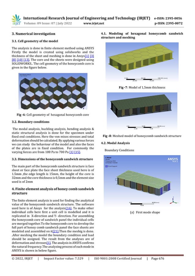 ANALYSIS OF HYBRID SANDWICH PLATE STRUCTURES | PDF