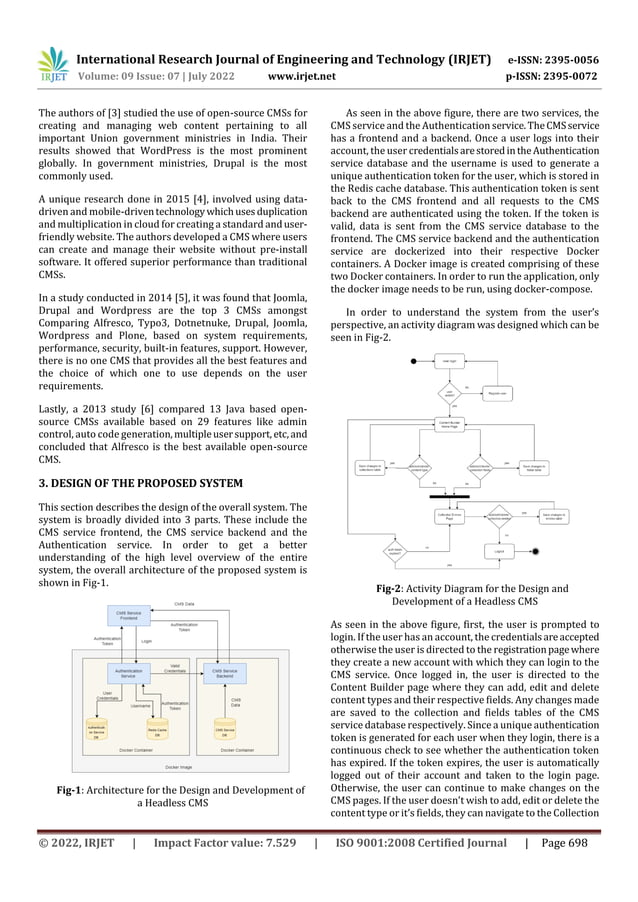Design and Development of a Headless Content Management System | PDF | Web Development | Internet