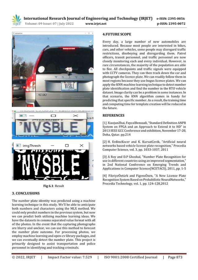 Vehicle Number Plate Detection Pdf
