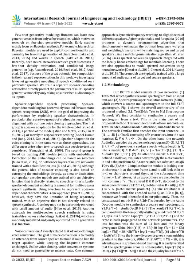 Rendering Of Voice By Using Convolutional Neural Network And With The Help Of Text-To-Speech ...