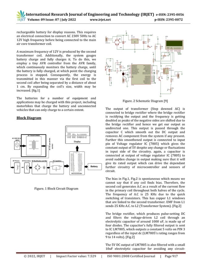 Smart Wireless Battery Charger with Charging Monitor: A Review | PDF