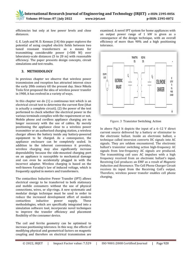 Smart Wireless Battery Charger with Charging Monitor: A Review | PDF