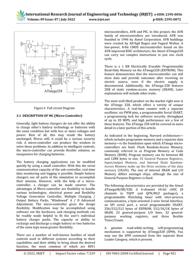 Smart Wireless Battery Charger with Charging Monitor: A Review | PDF