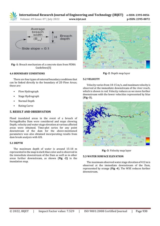 Dam Break Analysis of Peringalkuthu Dam, Thrissur Using HEC-RAS | PDF ...