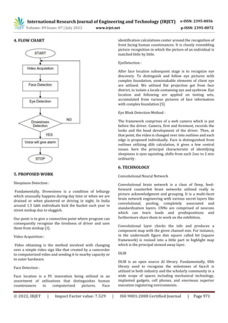 Realtime Car Driver Drowsiness Detection using Machine Learning Approach | PDF