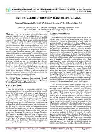 EYE DISEASE IDENTIFICATION USING DEEP LEARNING | PDF