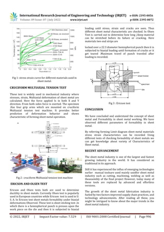 Formability in Sheet Metal Working | PDF