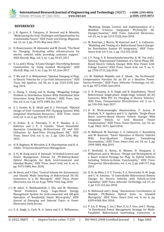 Simulation studies on developed Solar PV Array based Multipurpose EV ...