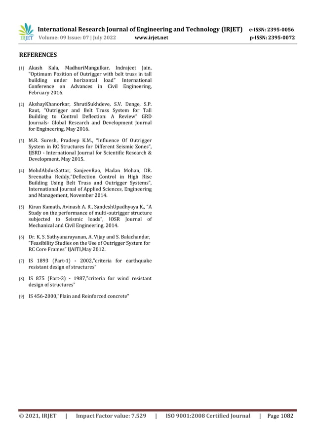 Linear Analysis of RCC High-Rise Structures with Multiple Combinations ...
