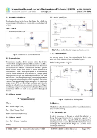 Simulation of electric bike using Scilab Xcos | PDF