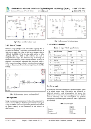 Simulation of electric bike using Scilab Xcos | PDF