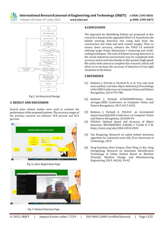 Safety Helmet Detection in Engineering and Management | PDF