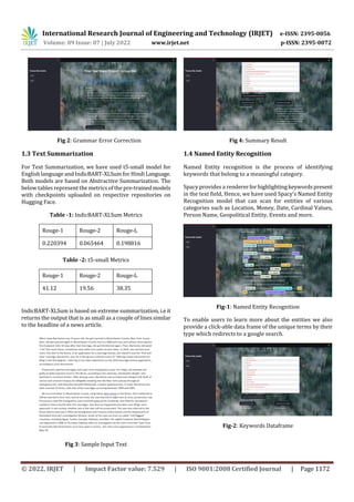 Presentation Summarizer: A Full-Fledged NLP Service | PDF