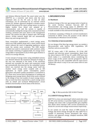 New Age Energy Monitoring System | PDF