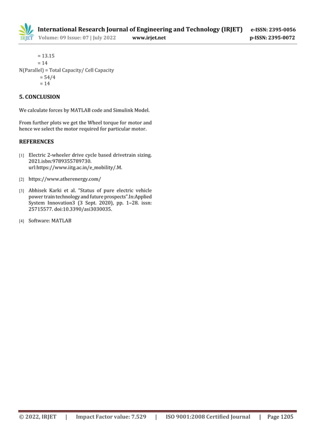 Evaluate Traction Forces and Torque for Electric Vehicle Using MATLAB ...