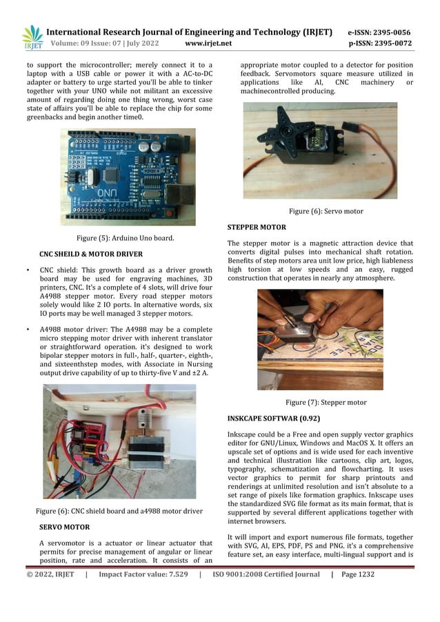 Automatic writing machine based on Arduino | PDF