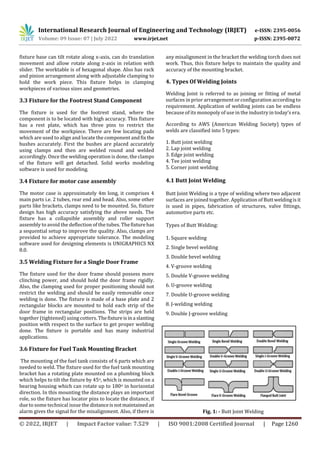 Overview on Welding Fixtures, Welding Joints, Welding Defects and CO2 ...