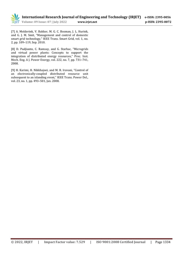 Sliding Mode Adaptive Control of a Standalone Single Phase Microgrid Powered by a Solar PV Array ...
