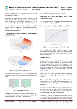 GAMING BOT USING REINFORCEMENT LEARNING | PDF