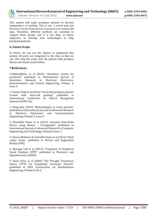 IOT Based Paralysis Patient Health Monitoring System | PDF