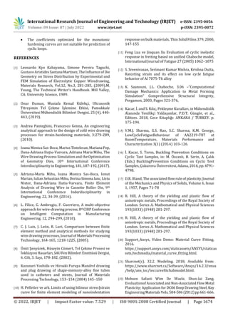 PERFORMANCES OF DİFFERENT OPTİMİZATİON METHODS FOR CALİBRATİNG OF THE ...