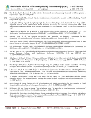Job Scheduling Mechanisms in Fog Computing Using Soft Computing Techniques. | PDF