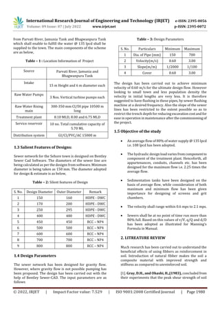 EXPERIMENTAL ANALYSIS OF SEQUENCING BATCH REACTOR DESIGN AND ...