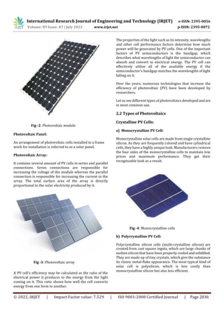 STUDY OF MODERN SOLAR TECHNOLOGIES: PERC and HJT | PDF