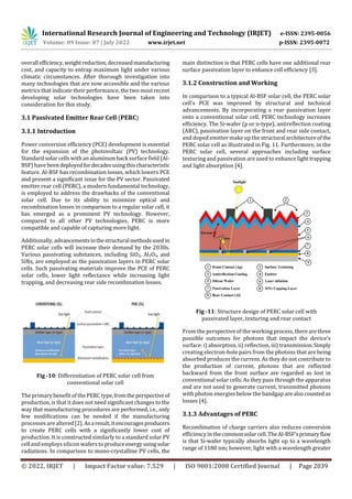 STUDY OF MODERN SOLAR TECHNOLOGIES: PERC and HJT | PDF