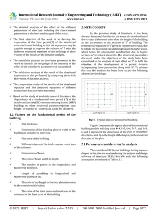 Time Period Analysis of Reinforced Concrete Framed Buildings | PDF