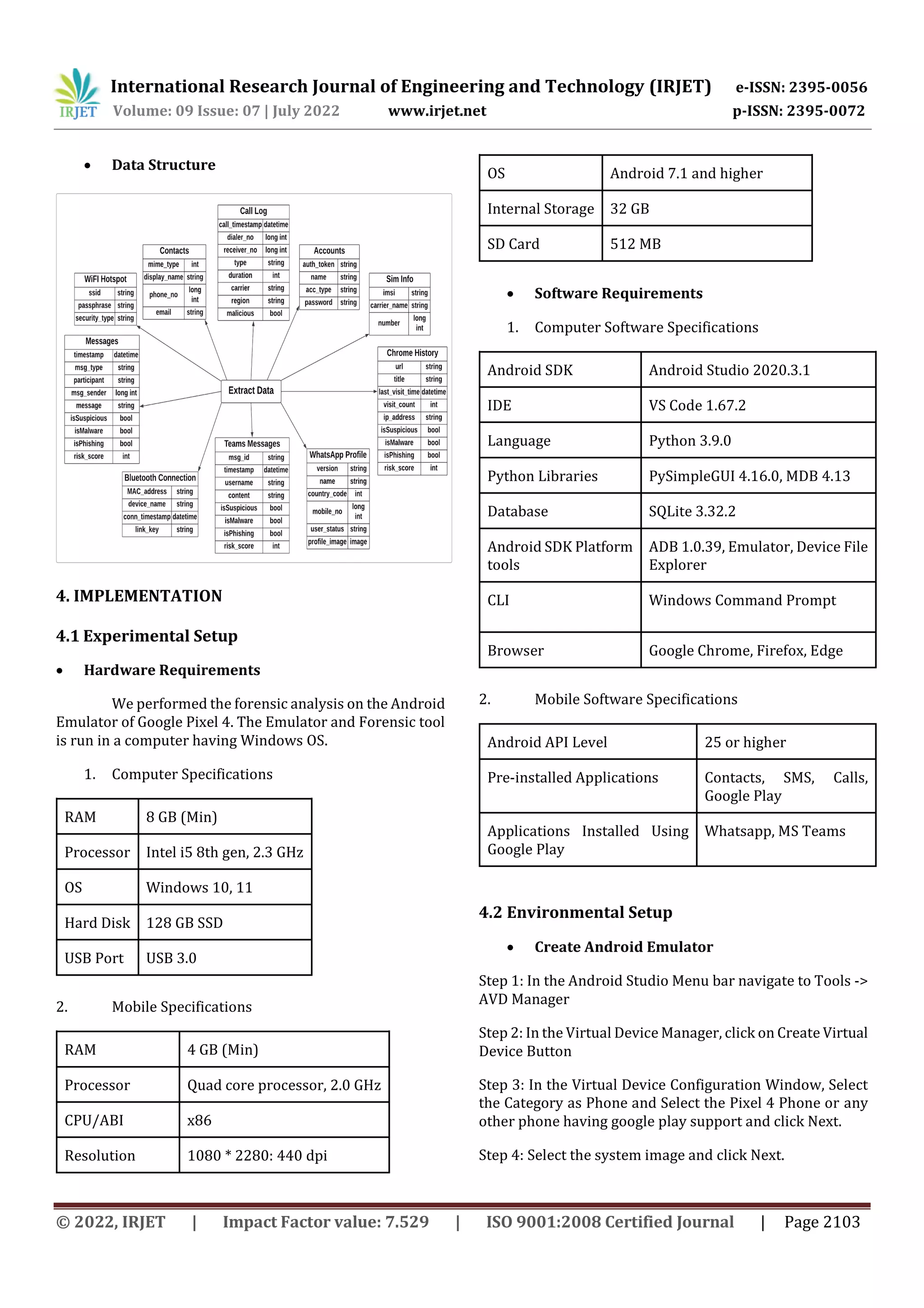 Forensic Tool for Android Mobile Device | PDF