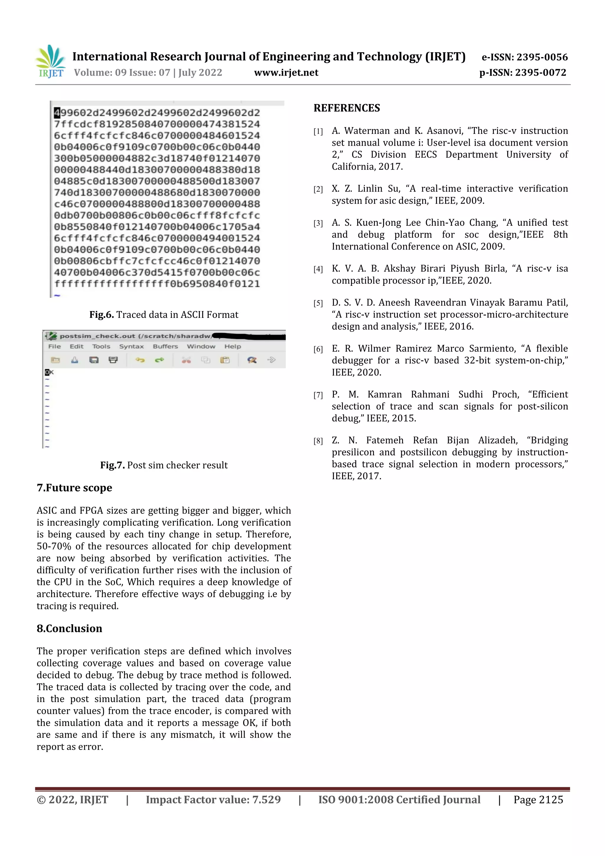 Deployment of Debug and Trace for features in RISC-V Core | PDF