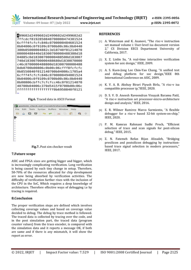 Deployment of Debug and Trace for features in RISC-V Core | PDF