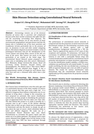 Skin Disease Detection using Convolutional Neural Network | PDF