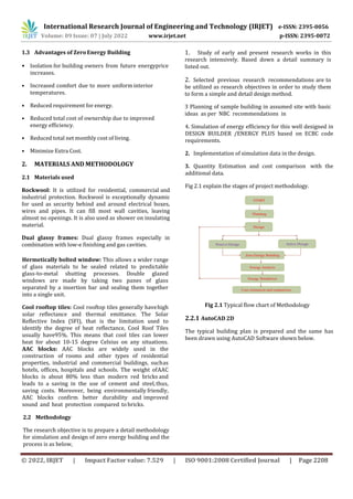 ZERO ENERGY BUILDING; DESIGN AND SIMULATION | PDF