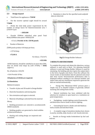 ZERO ENERGY BUILDING; DESIGN AND SIMULATION | PDF