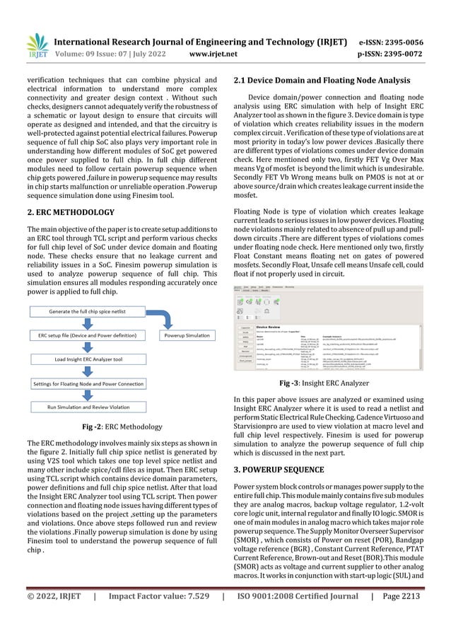 Electrical Rule Check Verification Methodology For SoC | PDF